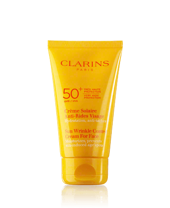 Clarins Sonnenschutz Crème Solaire Anti-Rides Visage SPF 50+ 75 ml > 10 ...