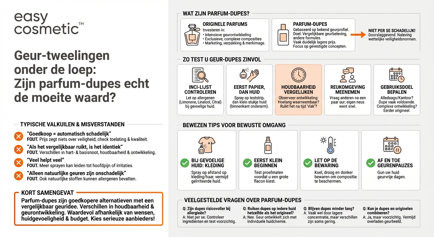 Zijn parfum-dupes de moeite waard of zijn ze schadelijk/s... | easycosmetic